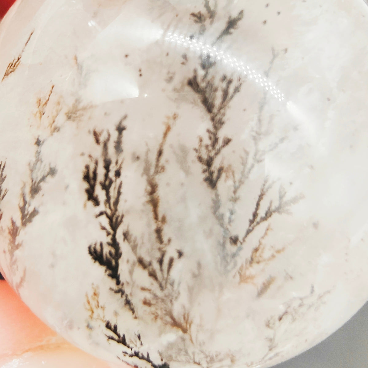 Dendritic Quartz Sphere # 93 – Crystal Addictions